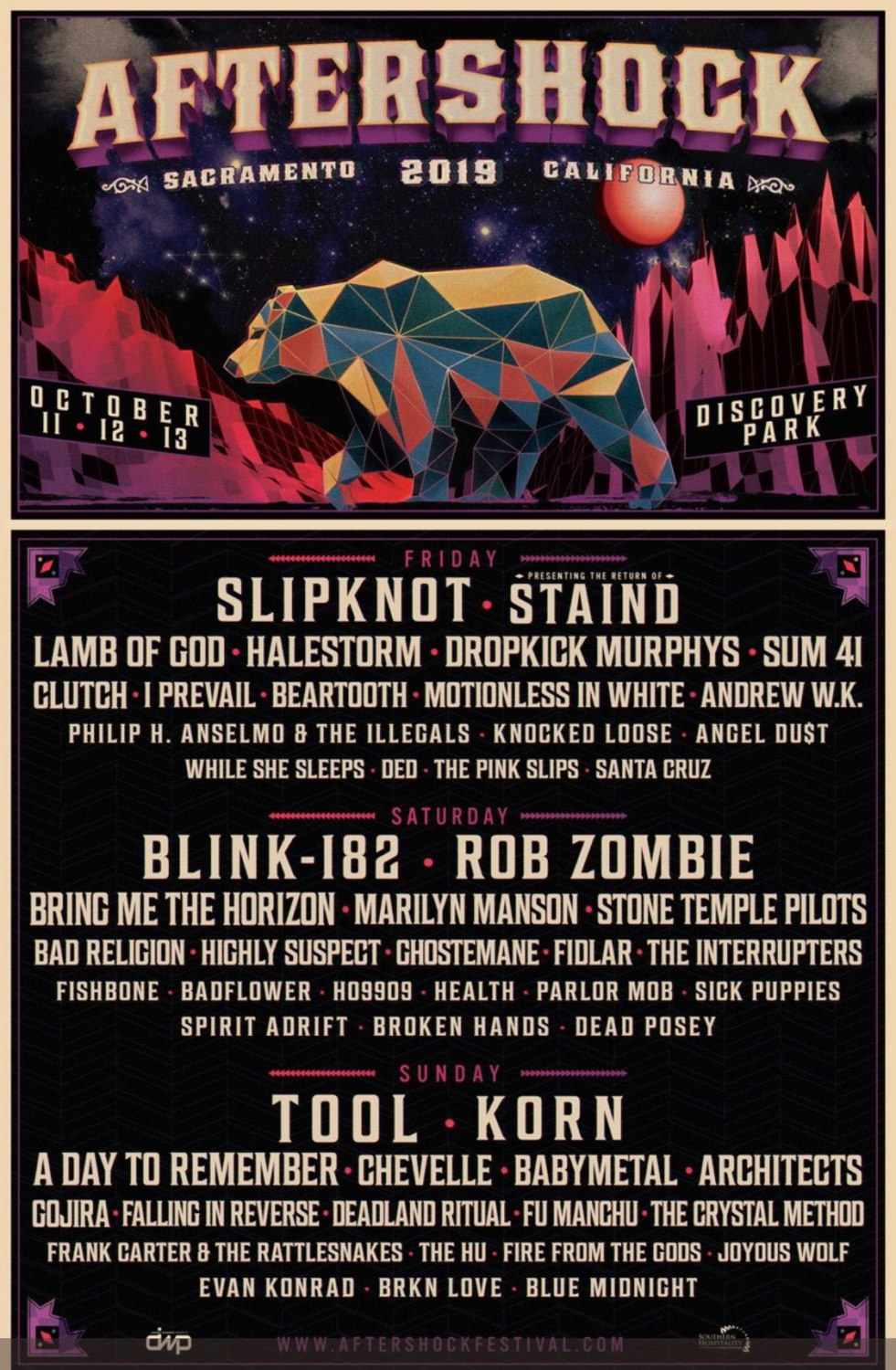 Aftershock 2019 Lineup Released – Ernie Ball Blog